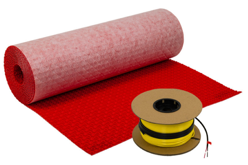 Heating Cable on Membrane for Tile Floors – ThermoSoft